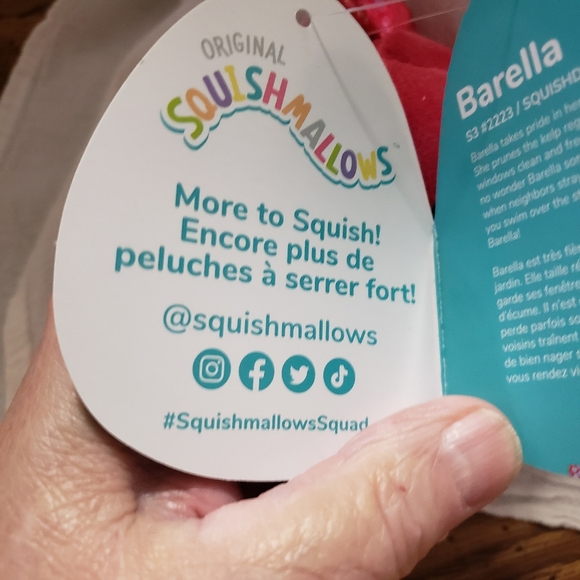 Squishmallows (Kelly Toys) | Toys | What A Cutie Barella The Red Betta ...